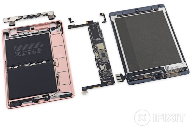 Teardown of 9.7-Inch iPad Pro Examines Speakers and Rear Camera, Finds ...