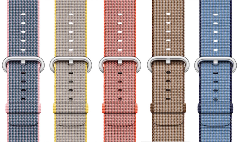 New Colors Launch for Apple Watch Sport Band, Woven Nylon, and Classic ...