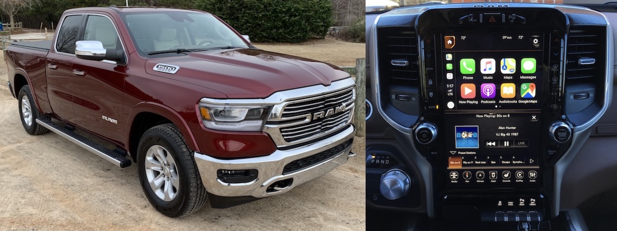 Review: 2019 Ram 1500 Offers a Gorgeous 12.3-Inch Portrait Display With ...