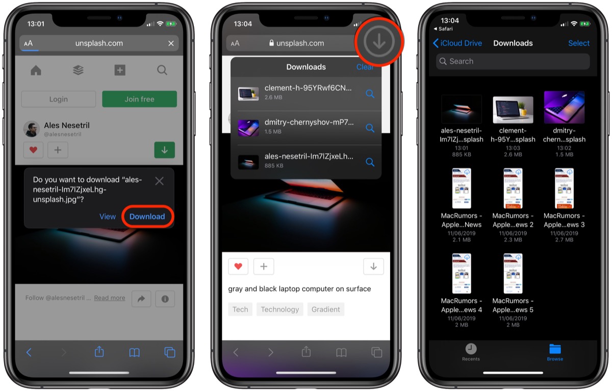 How To Access The Download Manager In Safari For IOS MacRumors