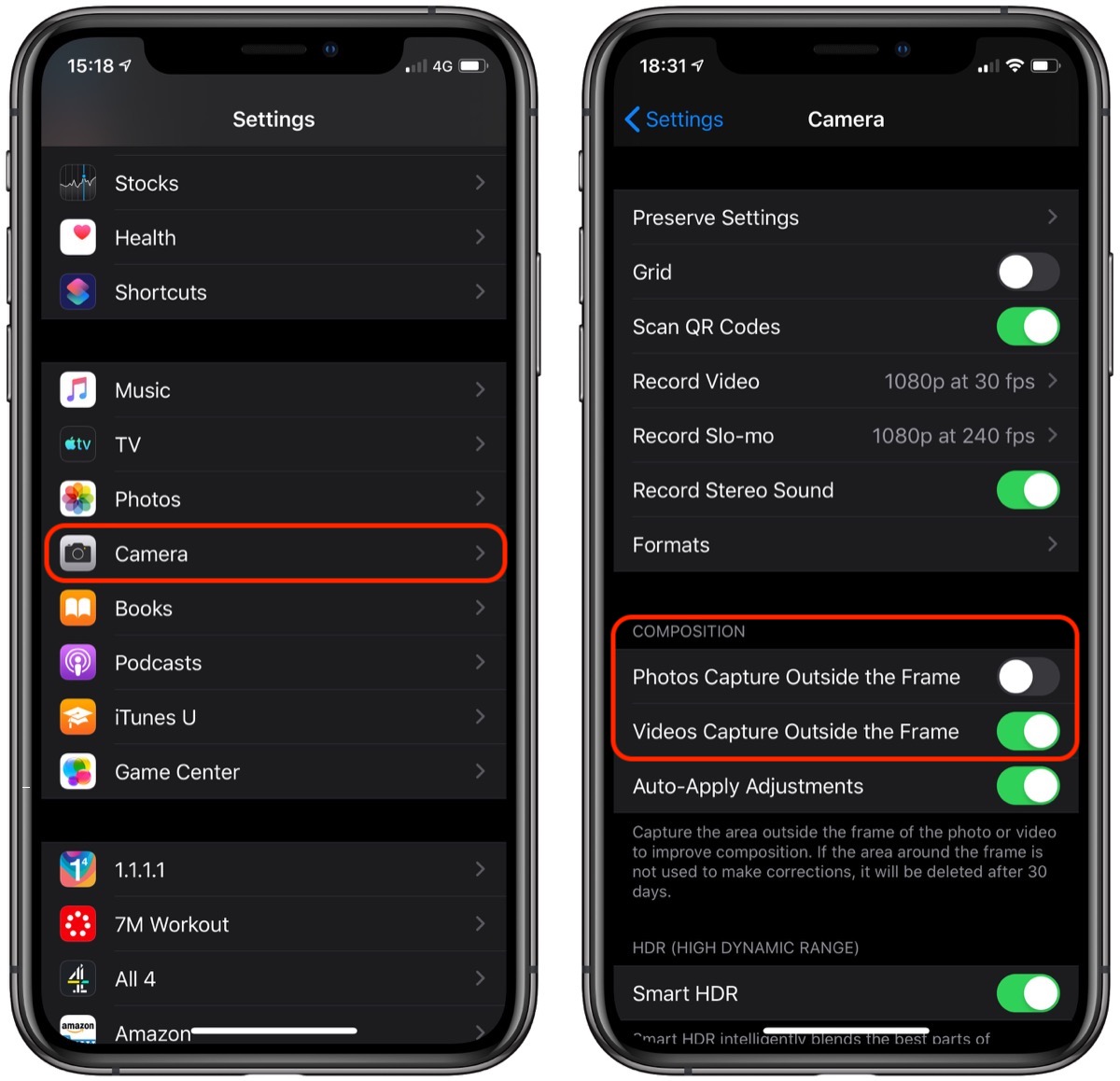 How To Improve Photo And Video Composition Without Cropping On IPhone 